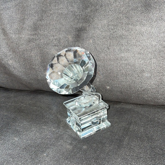Shannon Crystal | Art | Vintage Crystal Radio Victrola Glass Record ...